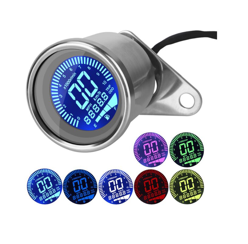 Universal Digital LED Speedometer - Høggern